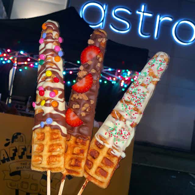 Wafflestick - Fresh Waffles on a Stick - Book on Togather