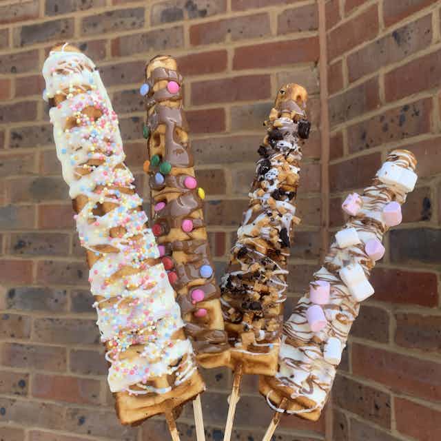 Wafflestick - Fresh Waffles on a Stick - Book on Togather