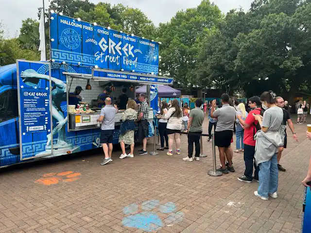 The Greek Gyros Van - Traditional Greek Gyros Wraps - Book on Togather