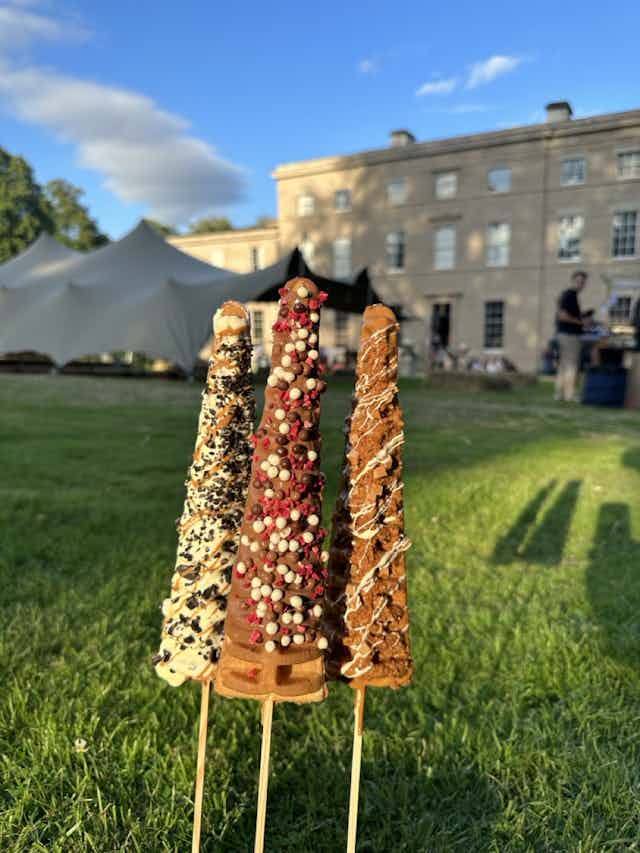 Waffle Wands - Waffles on a Stick - Book on Togather