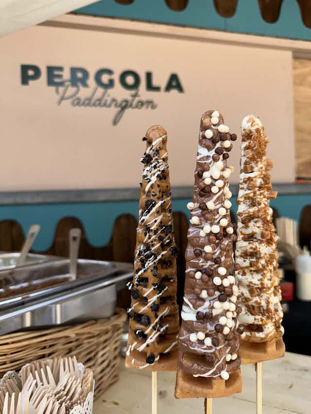 Waffle Wands - Waffles on a Stick - Book on Togather