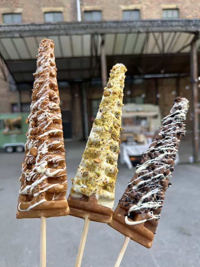 Waffle Wands - Waffles on a Stick - Book on Togather