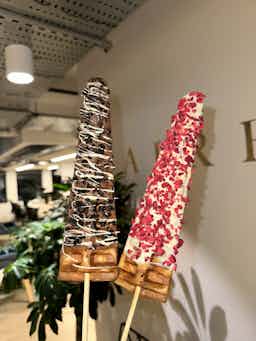 Waffle Wands - Waffles on a Stick - Book on Togather