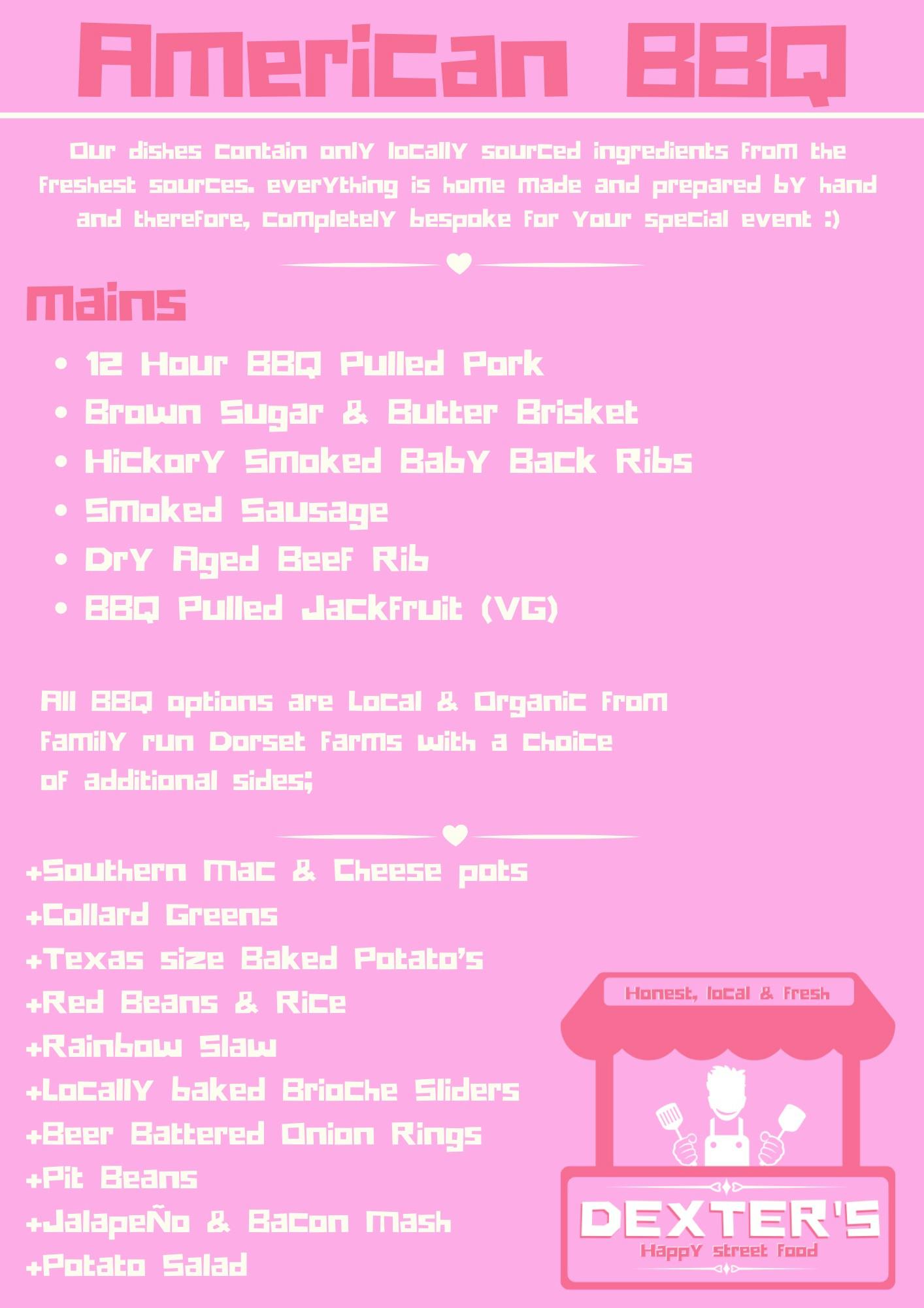 Dexter’s Happy Street Food | Happy, Fresh and Local! | Book on Feast It